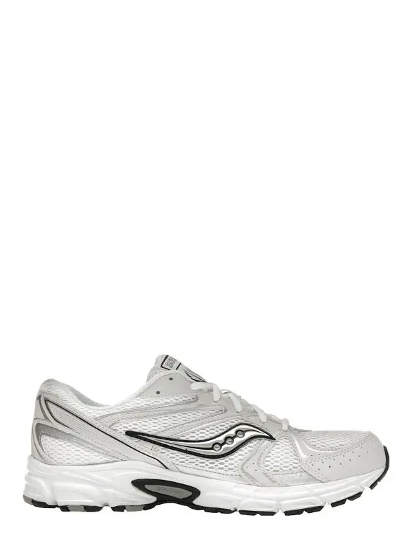 Saucony Grid Ride Millennium Sneakers - White/silver