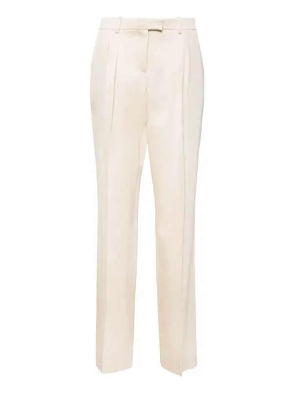 TOM FORD Pleated Trousers - Neutrals