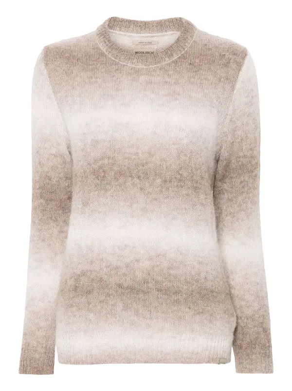 Woolrich Ombré-effect Sweater - Brown