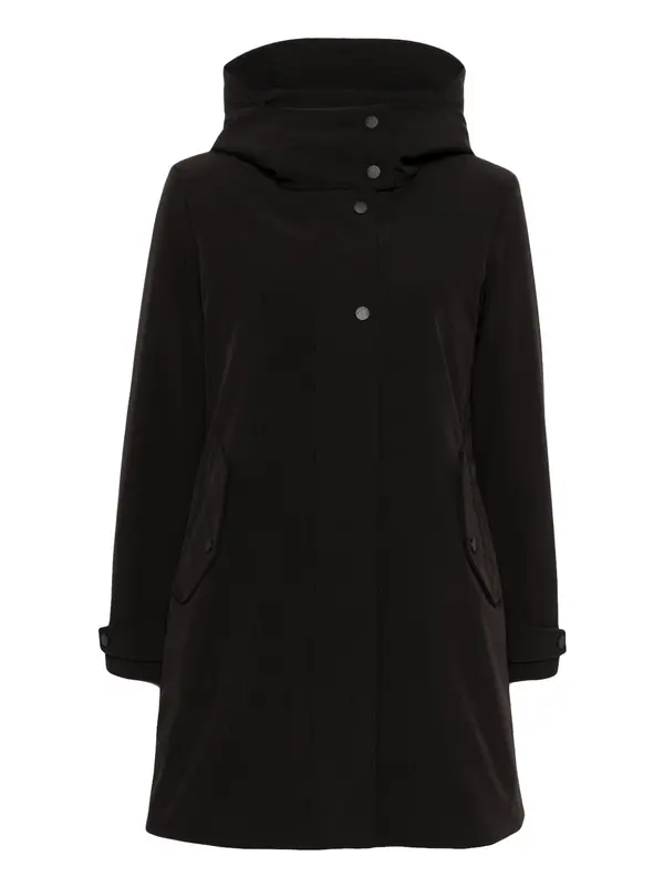 Woolrich Hooded Parka - Black