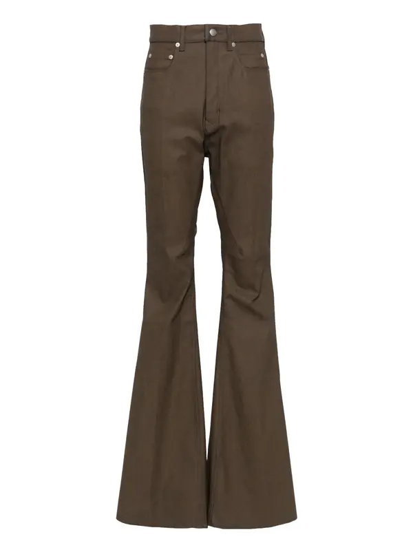 Rick Owens Bolan Bootcut Jeans - Brown