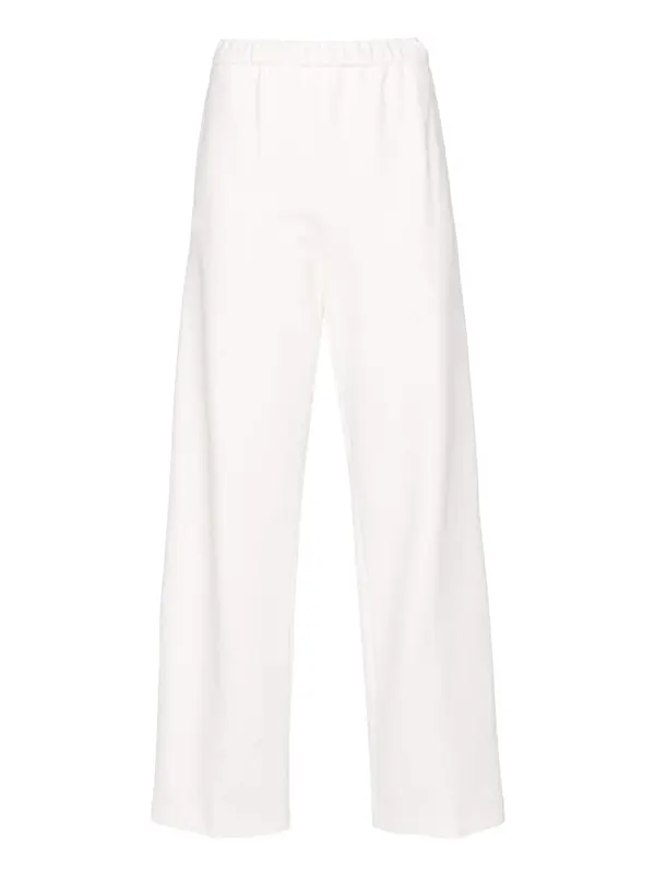 Fabiana Filippi Beaded Trim Trousers - White