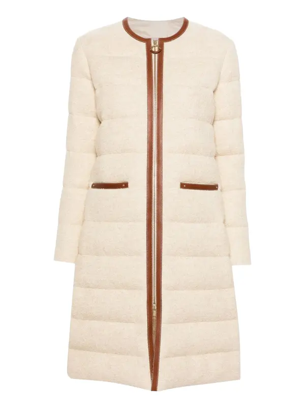 Moncler Bellete Coat - Neutrals