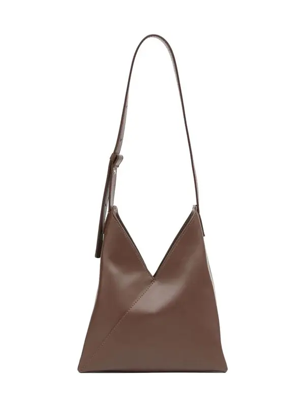 MAISON MARGIELA Leather Shoulder Bag - Brown