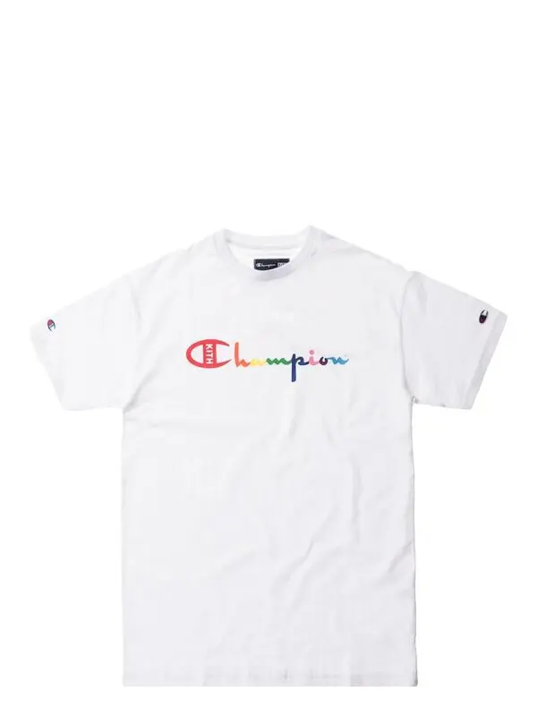 Kith Script Logo Tee - White