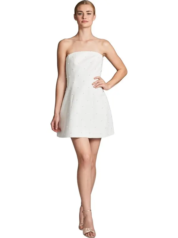 Sachin & Babi Alanna Strapless Dress - Ivory