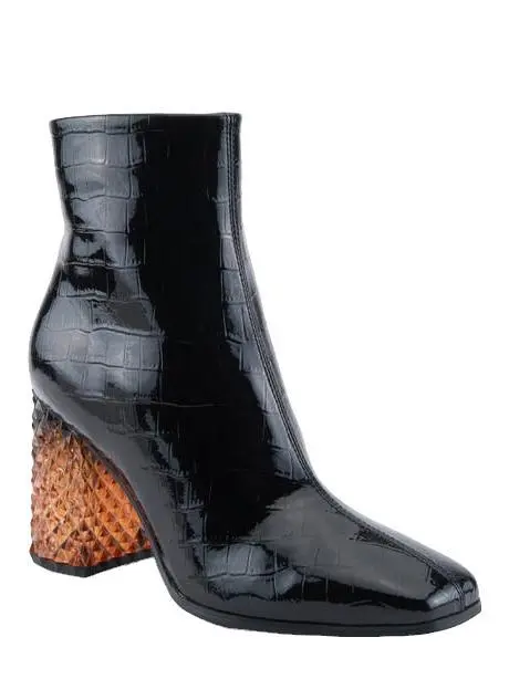 SPRING STEP SHOES Longoria Bootie - Black Patent