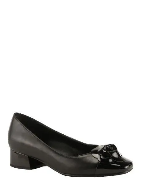 SPRING STEP SHOES Angelinite Cap Toe Pumps - Black