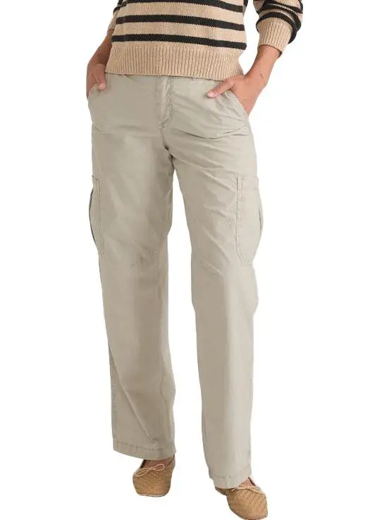 Marine Layer Wide Leg Cargo Pants - Shadow