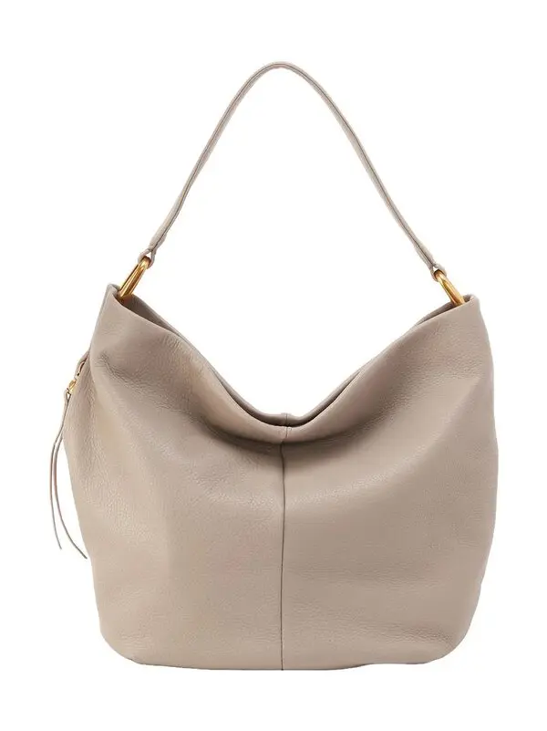 Hobo Harley Leather Bag - Taupe
