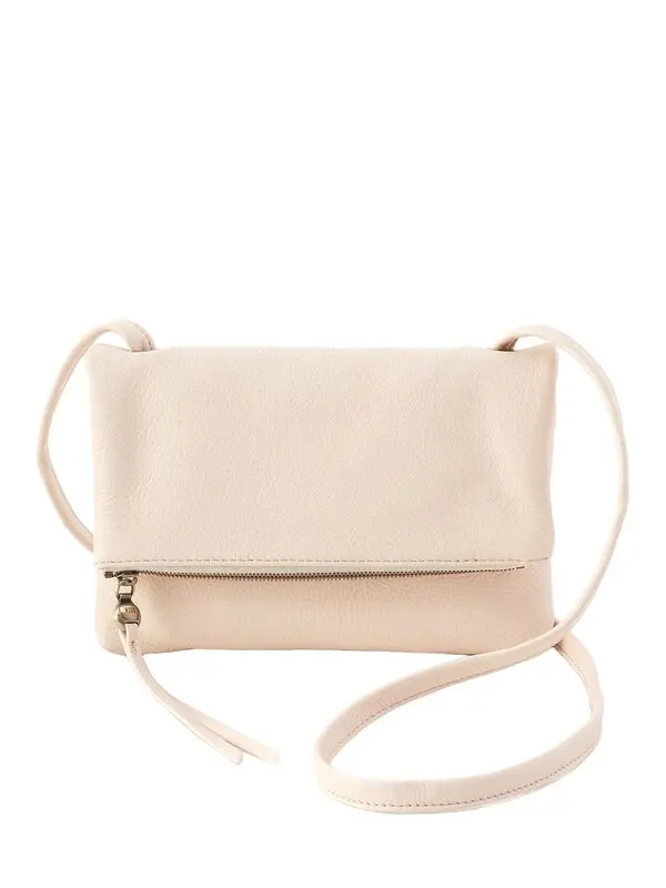Hobo Small Grant Leather Crossbody Bag - Cream