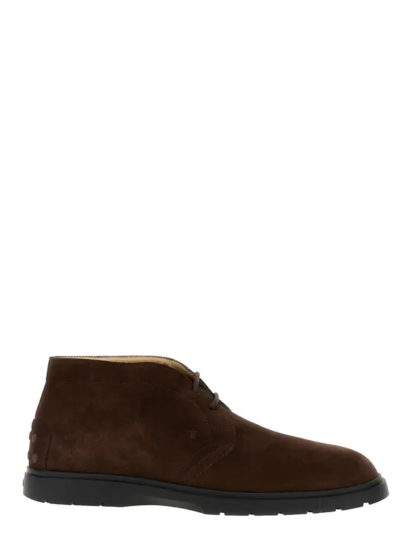 TOD'S Suede Desert Boots - Brown