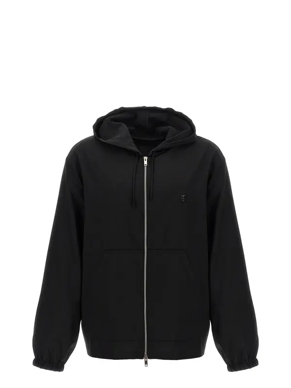 Givenchy Wool Hoodie - Black