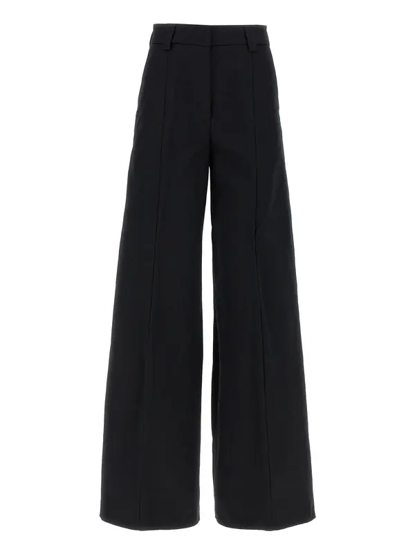 THELATEST Alma Wide Leg Trousers - Black