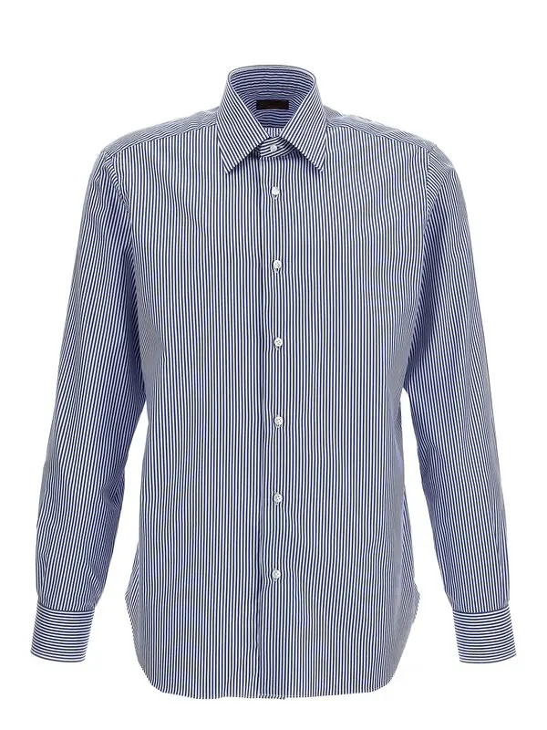 BARBA NAPOLI Journey' Shirt - Light Blue