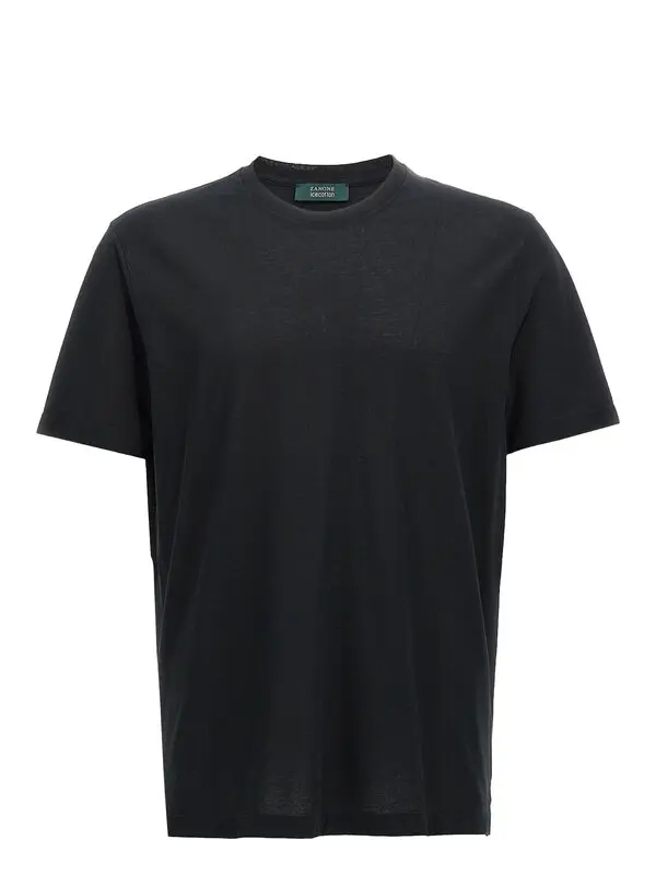 ZANONE Ice Cotton T Shirt - Black