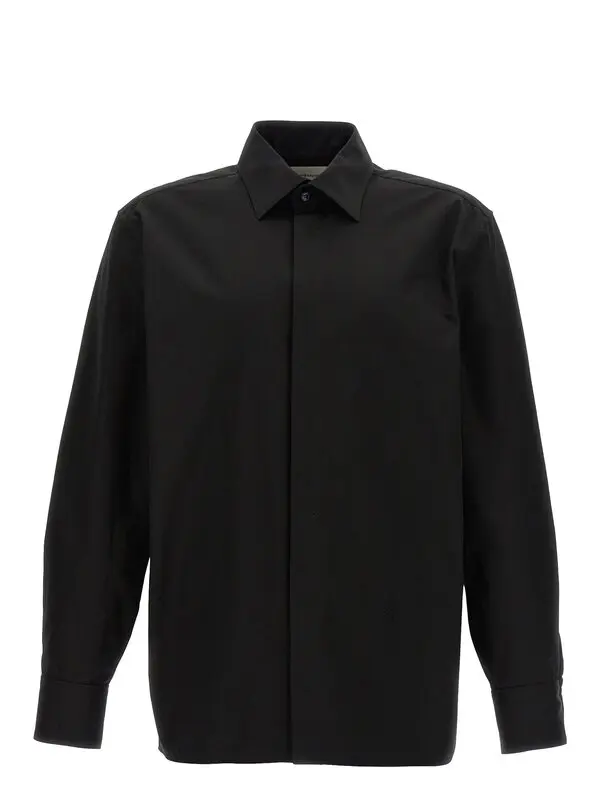 Saint Laurent Cassandre' Shirt - Black