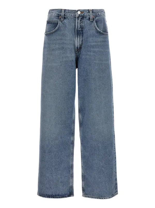 AGOLDE Fusion Wide Leg Jeans - Blue
