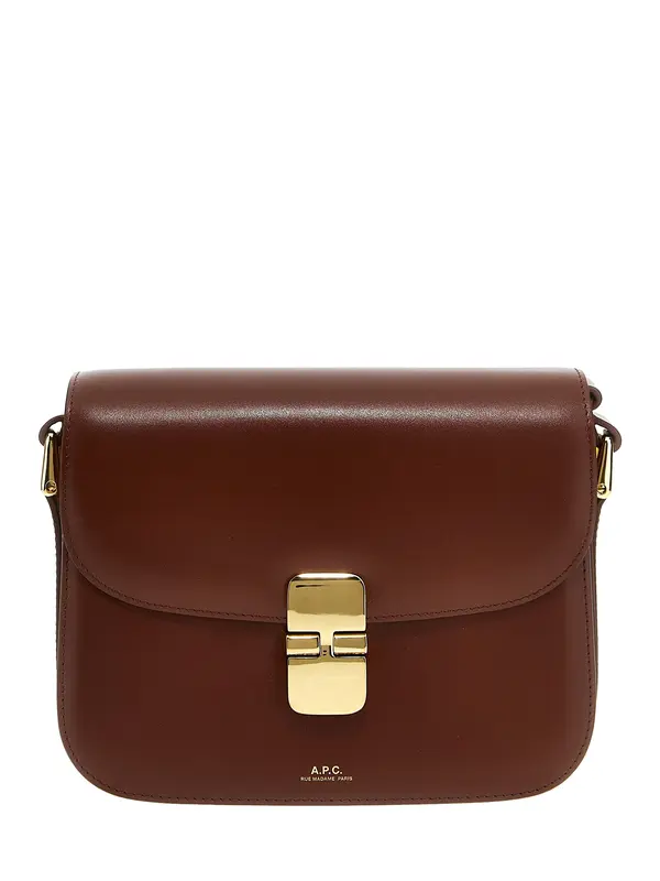 A.p.c. Grace Small Crossbody Bag - Brown