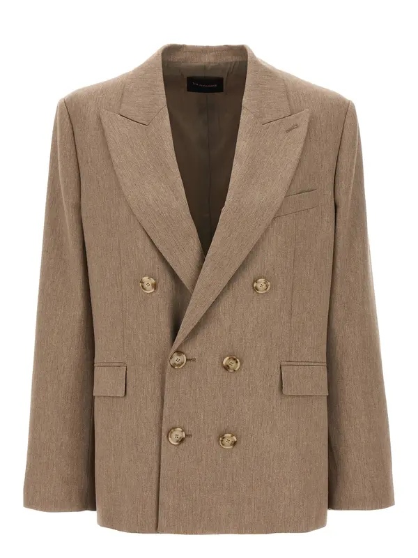 Andamane Pixie' Double-breasted Blazer - Beige
