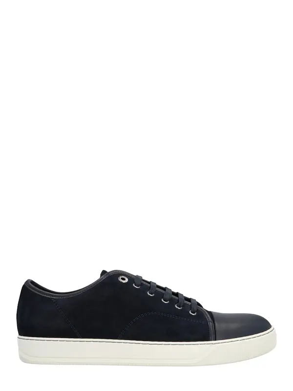 LANVIN Suede Leather Sneakers - Blue