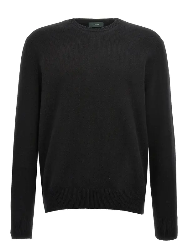 ZANONE Crewneck Sweater - Black
