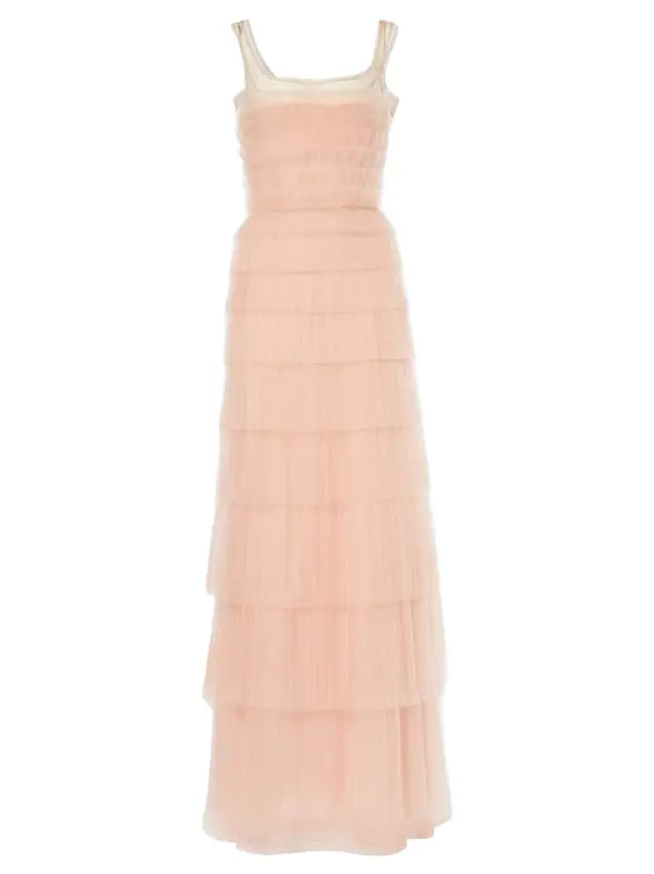 Costarellos Kali Embellished Gown - Pink
