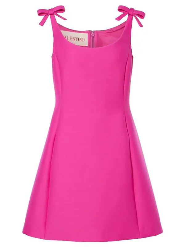 Valentino Garavani Crepe Couture Mini Dress - Pink