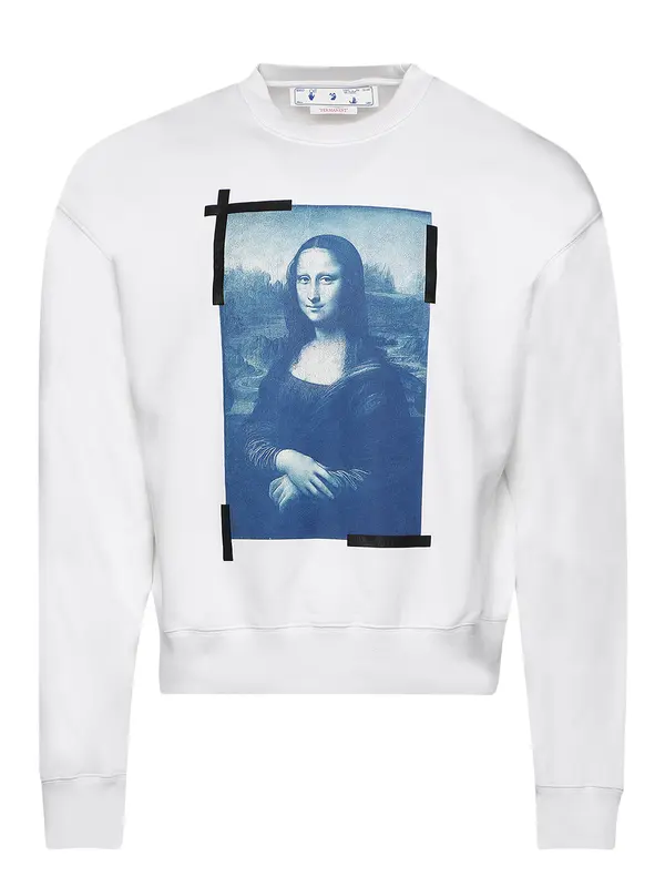 Off-White Monalisa Crewneck - White