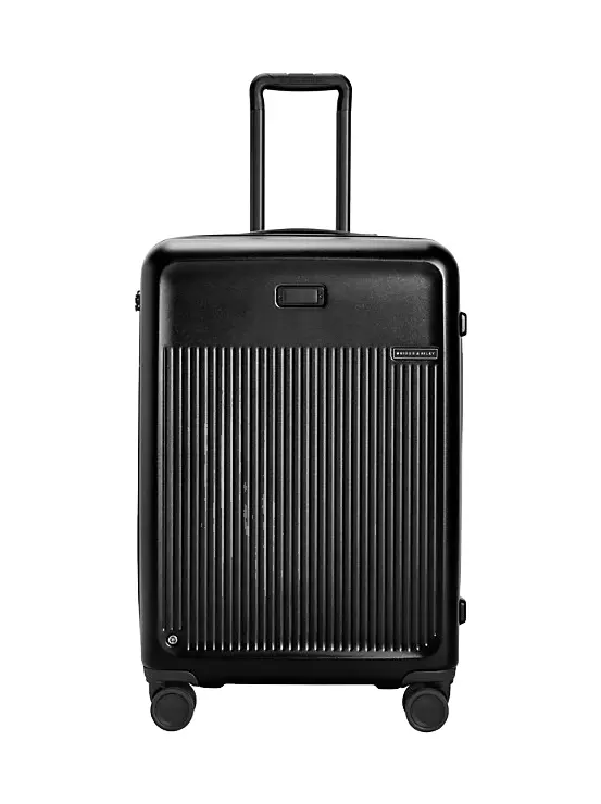 Briggs & Riley Sympatico Medium Four-wheel Expandable Shell Suitcase - Black