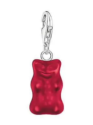 THOMAS SABO X Haribo Goldbear Charm - 925 Silver & Red