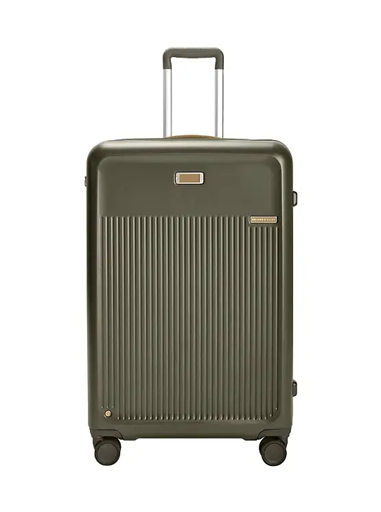 Briggs & Riley Sympatico Large Four-wheel Expandable Shell Suitcase 76.2cm - Olive