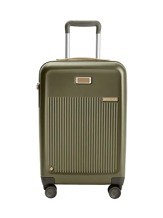 Briggs & Riley Sympatico Essential Expandable Cabin Suitcase 56cm - Olive