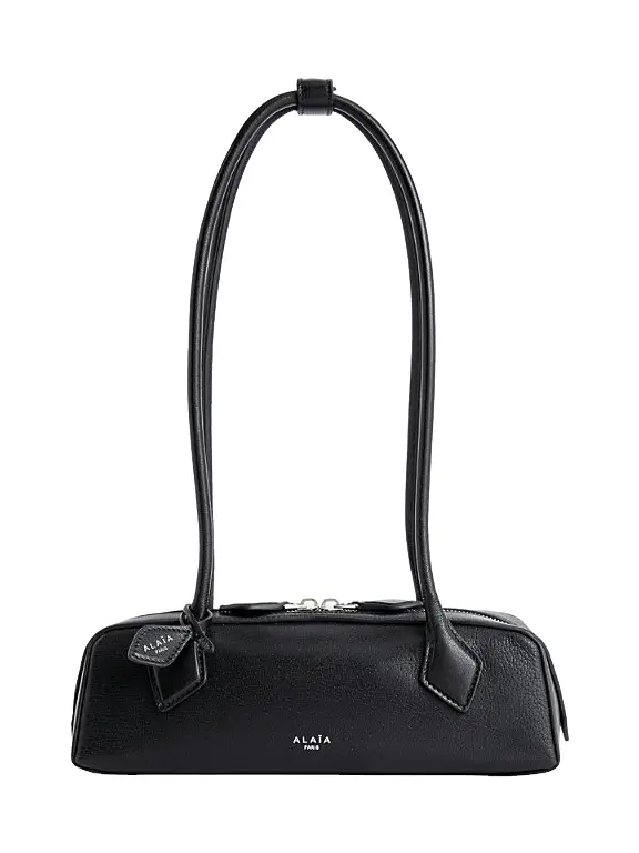 Alaïa Le Teckel Small Leather Bag - Noir