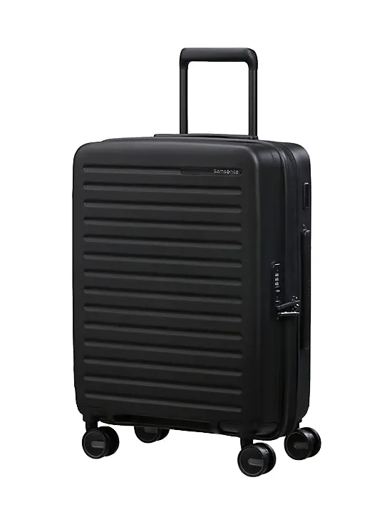 SAMSONITE Stackd Spinner Hard Case Cabin Suitcase 55cm - Black