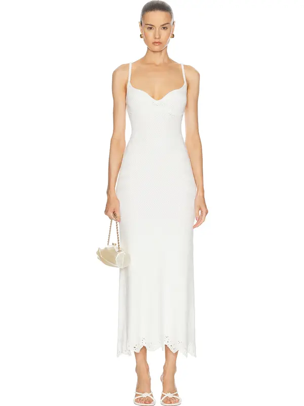Lpa Ameri Maxi Dress - White