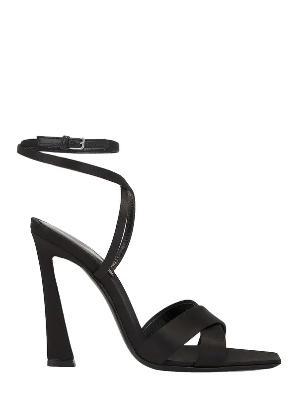 Saint Laurent Lydia Sandal - Nero