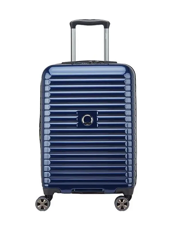 DELSEY PARIS Cruise 3.0 Expandable Spinner Carry-on Suitcase - Deep Sea Navy