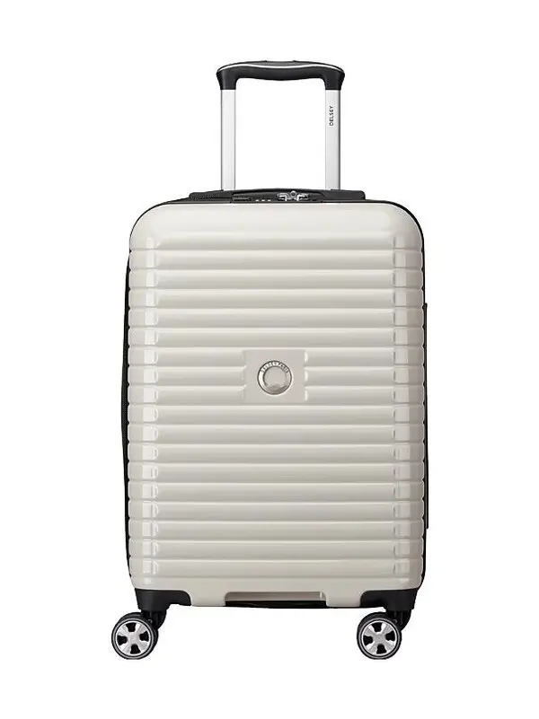 DELSEY PARIS Cruise 3.0 Expandable Spinner Carry-on Suitcase - Glossy Latte