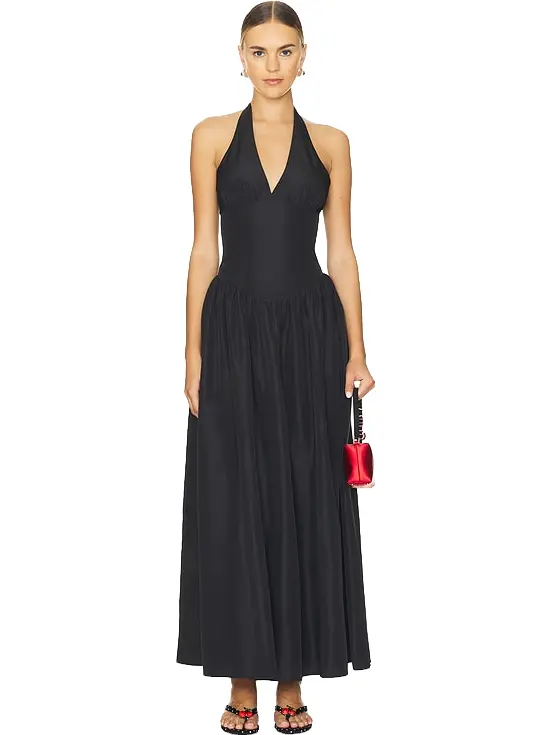MORE TO COME Bexley Maxi Dress - Black