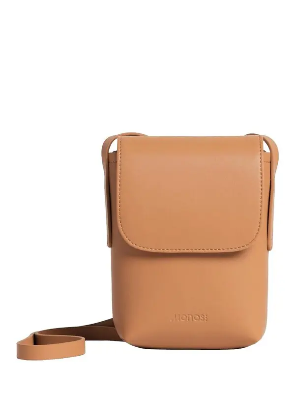 MONOS Mini Metro Crossbody Bag - Saddle Tan