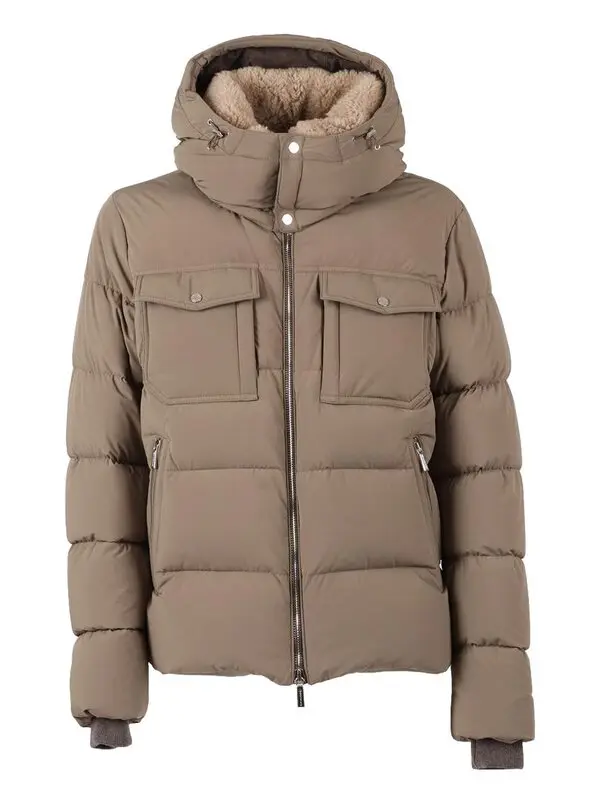 MOORER Alarick-kn Jacket - Brown