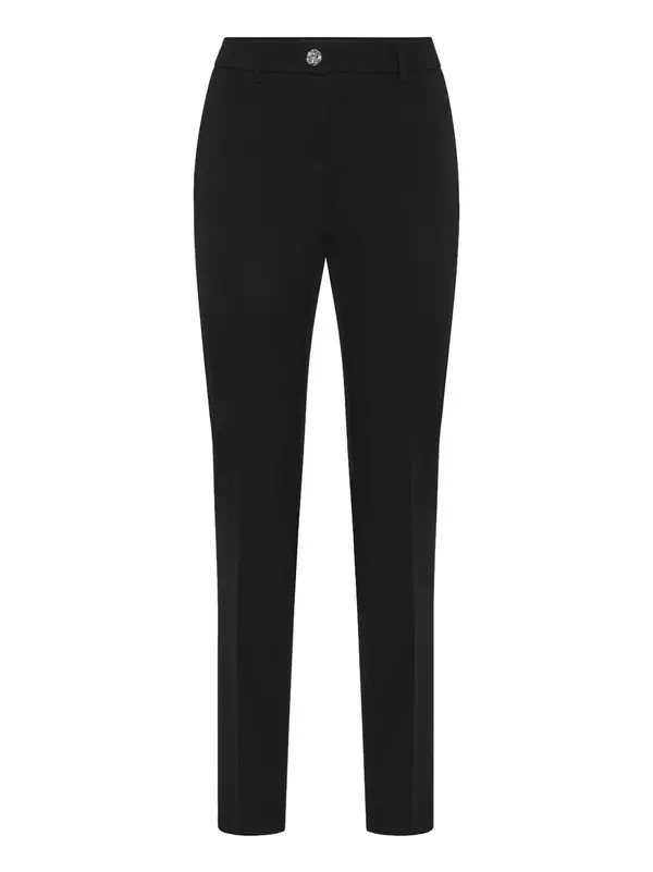 Philipp Plein Skull-detail Trousers - Black