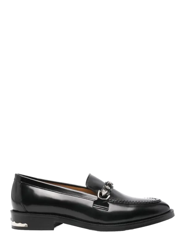 TOGA VIRILIS Hardware-detailing Loafers - Black