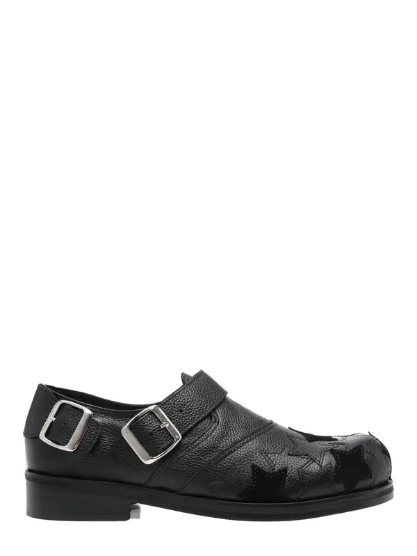 STEFAN COOKE Star Biker Shoes - Black