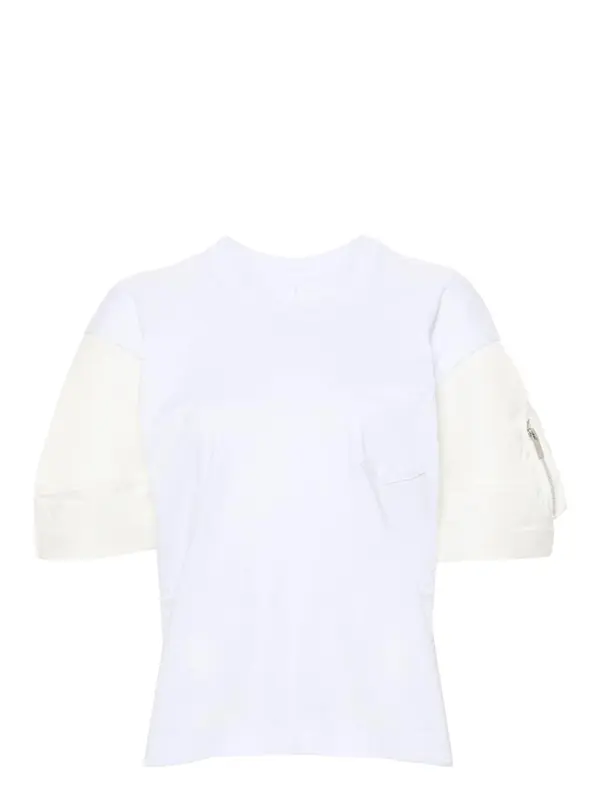 Sacai Cotton Jersey T-shirt - Blue
