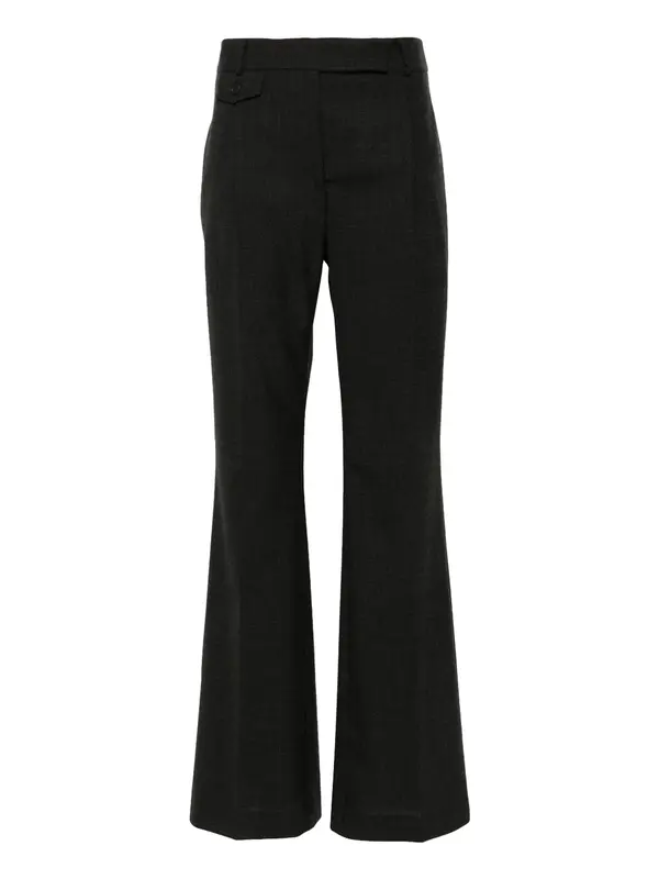 SEMICOUTURE Flared Trousers - Grey