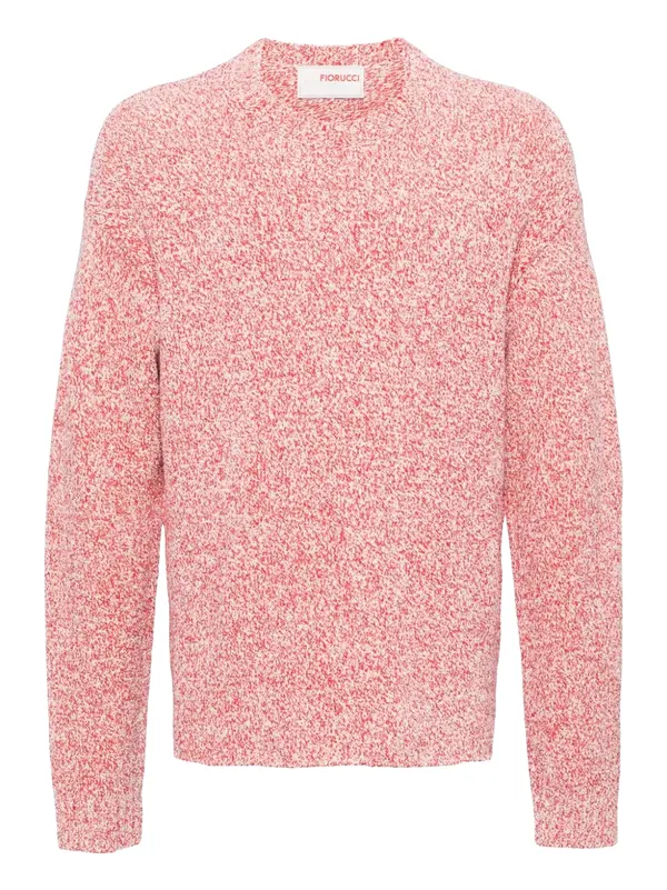 Fiorucci Mélange Jumper - Red
