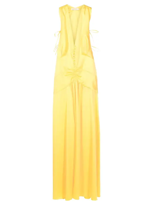 LETHICIA BRONSTEIN Teres Maxi Dress - Yellow