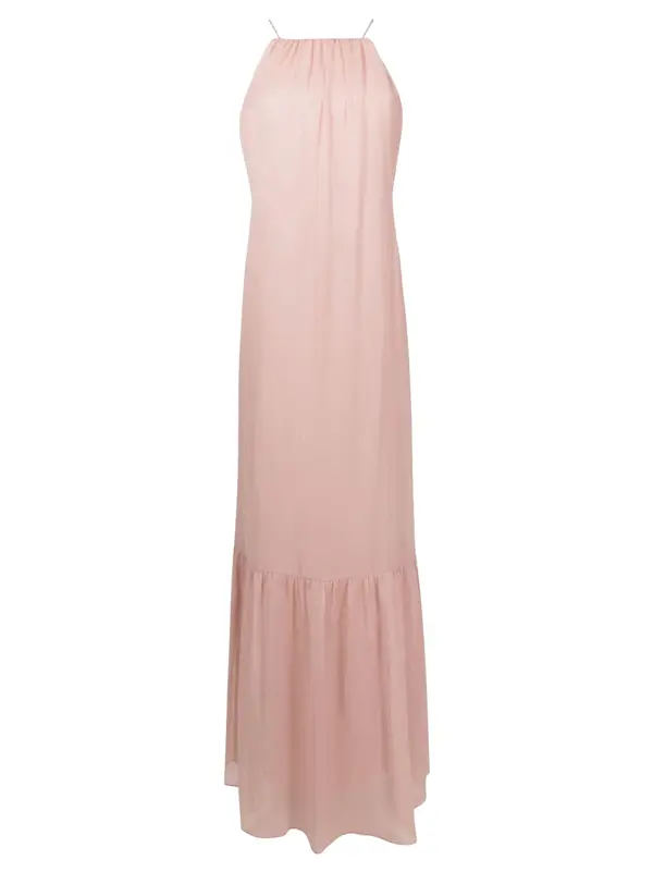 LETHICIA BRONSTEIN Orion Open-back Maxi Dress - Pink